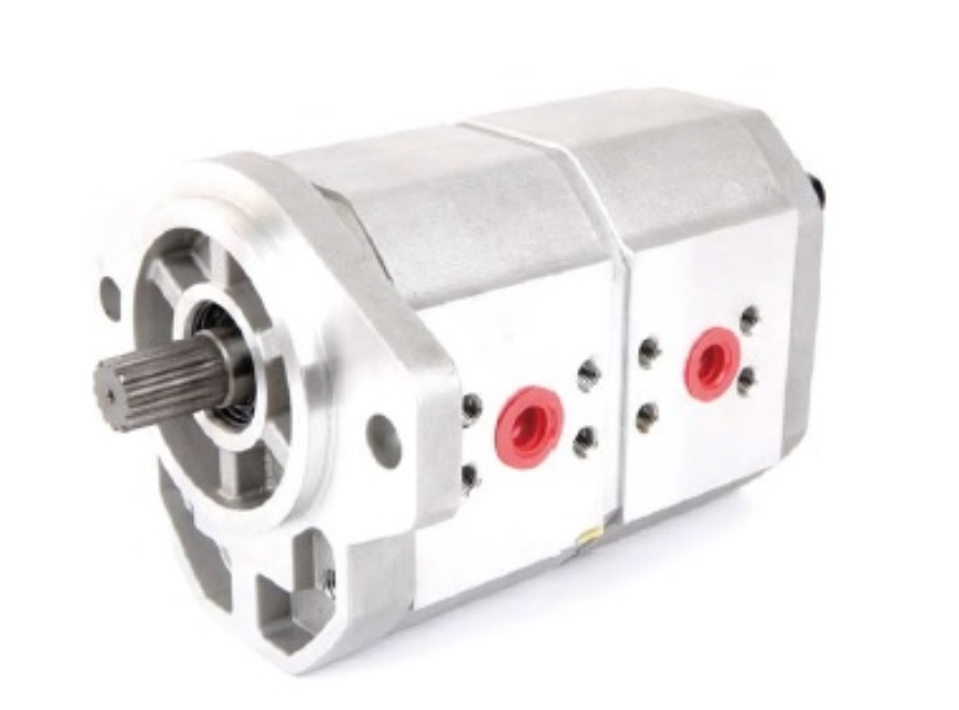 Hydraulic Tandem Double Gear Pump for LCH Precision Technology Co., Ltd