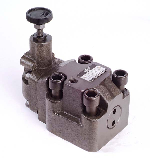 Low noise type pilot operated relief valve for LCH Precision Technology ...